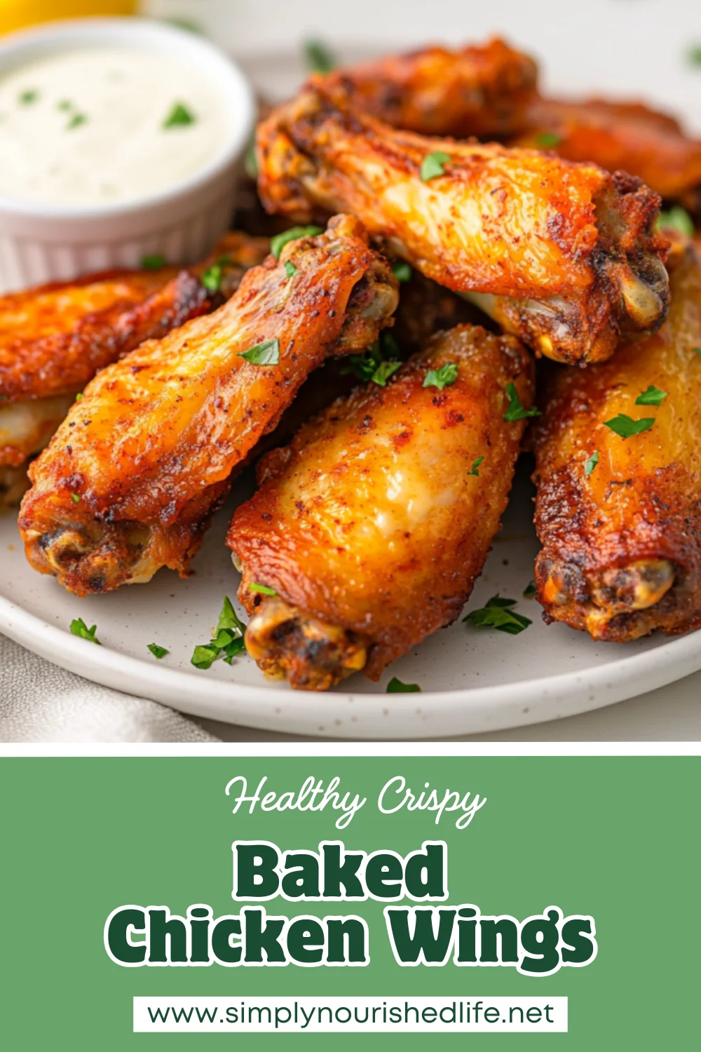 Easy Crispy Oven-Baked Chicken Wings Recipe